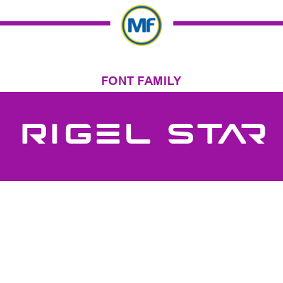 Download Rigel Star Fonts | MaisFontes
