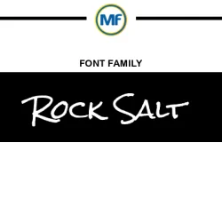 Rock Salt: Free Font Download | MaisFontes