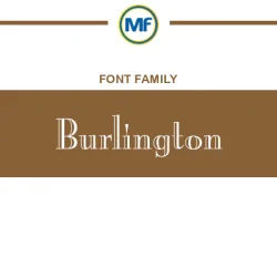 Burlington Std Font: Free Download | MaisFontes