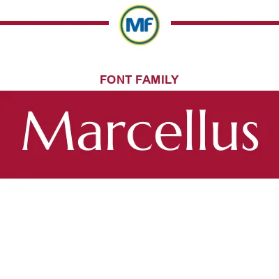 Download Marcellus Fonts (Google Fonts) | MaisFontes