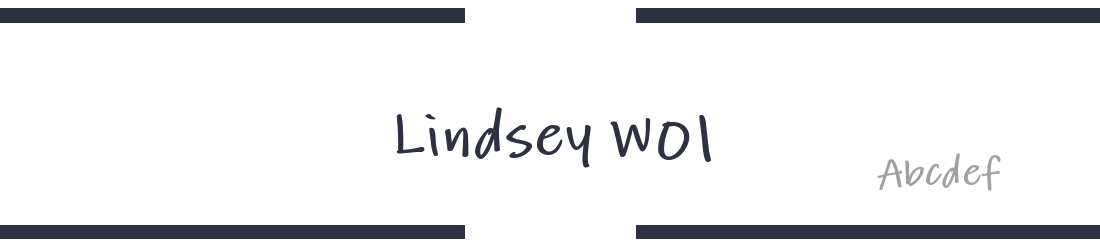 Lindsey W01 Bold Font: Free Download | MaisFontes