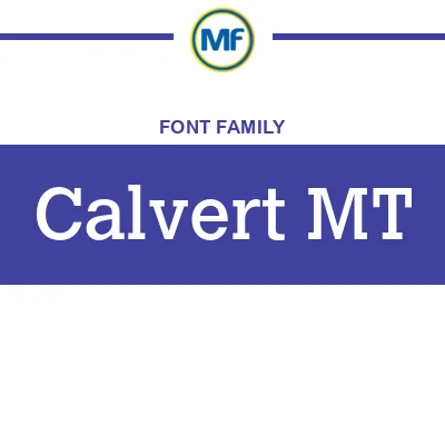 Download Calvert MT Fonts | MaisFontes