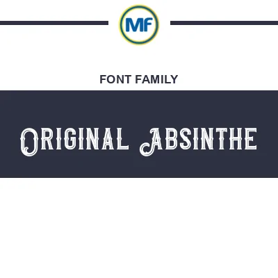 Download Original Absinthe Fonts | MaisFontes