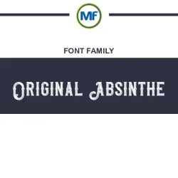 Original Absinthe Full Font: Free Download | MaisFontes