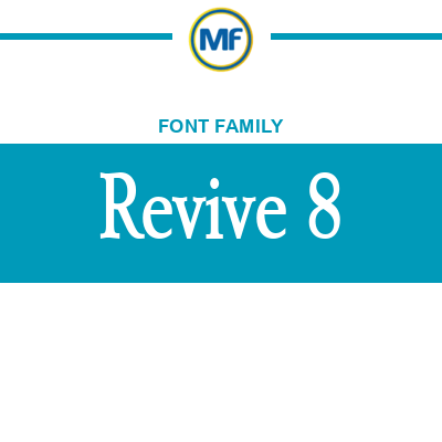 Download Revive 8 Fonts | MaisFontes