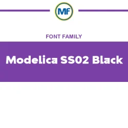 Bw Modelica SS02 Black Condensed Font: Free Download | MaisFontes