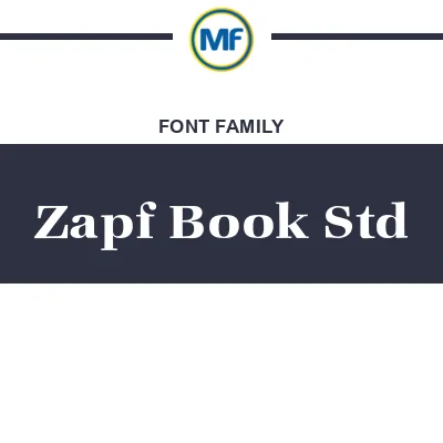 Zapf Book Std Font Family: Free Download | MaisFontes