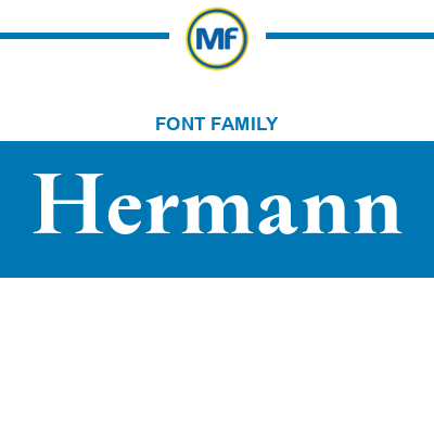 Hermann Type Font Family: Download Free | MaisFontes