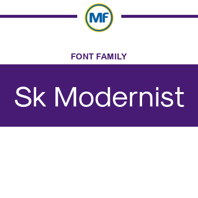 Download Sk Modernist Fonts | MaisFontes