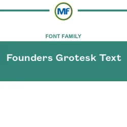 Founders Grotesk Text Bold: Free Font Download | MaisFontes