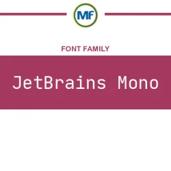 JetBrains Mono Bold Font: Free Download | MaisFontes