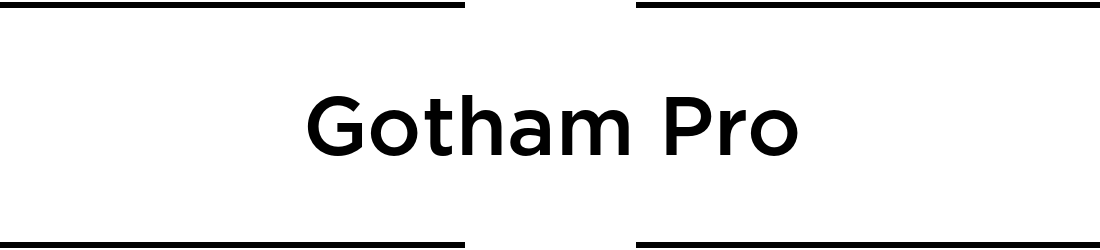 Gotham Pro Font Family: Free Download | MaisFontes
