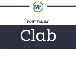 Clab Bold: Free Font Download | MaisFontes