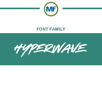 Download Hyperwave Fonts | MaisFontes