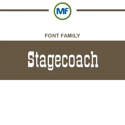 Download Stagecoach Fonts | MaisFontes