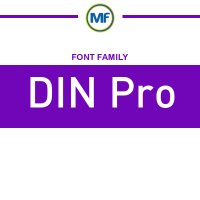 Download DIN Pro Fonts | MaisFontes