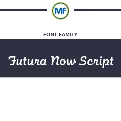 Futura Now Script Font Family: Download Free | MaisFontes