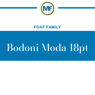 Download Bodoni Moda 18pt Fonts (Google Fonts) | MaisFontes