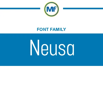 Download Neusa Fonts | MaisFontes