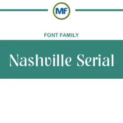 Nashville Serial Bold: Free Font Download | MaisFontes