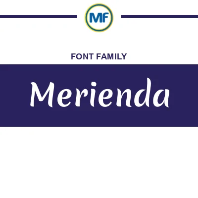 Download Merienda Fonts (Google Fonts) | MaisFontes