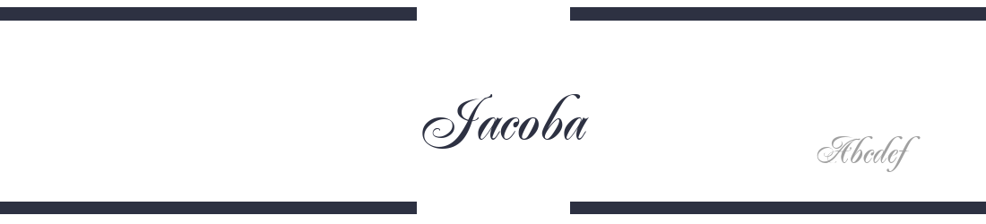 Jacoba DB Light: Free Font Download | MaisFontes