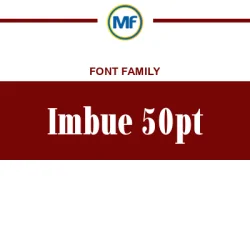 Imbue 50pt Bold: Free Font Download | MaisFontes
