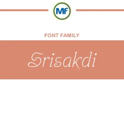 Srisakdi Bold Font: Free Download | MaisFontes