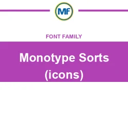 Monotype Sorts: Free Font Download | MaisFontes