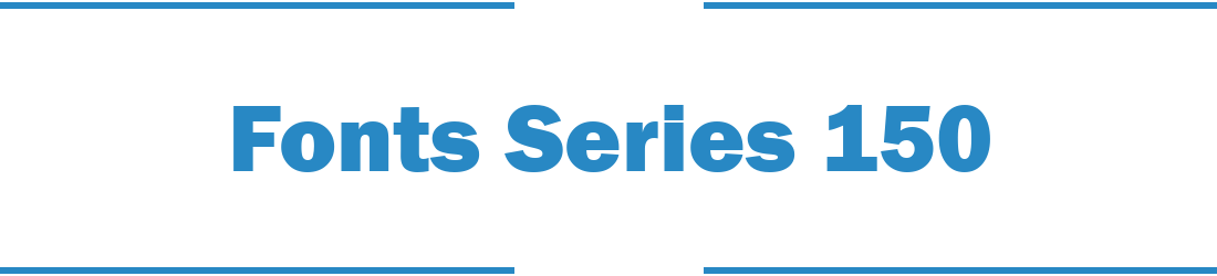 Font 150: Free Font Download | MaisFontes