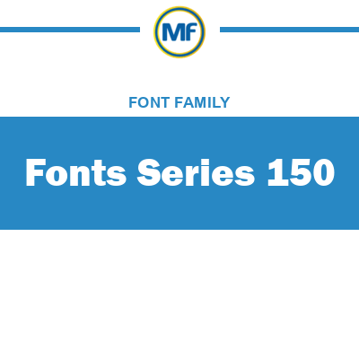 Fonts Series 150 Font Family: Download Free | MaisFontes