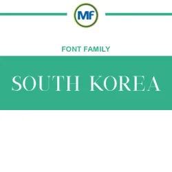 South Korea Serif: Free Font Download | MaisFontes