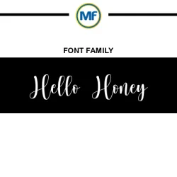 Hello Honey: Free Font Download | MaisFontes