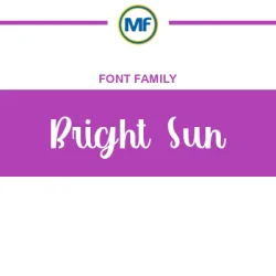 Bright Sunshine: Free Font Download | MaisFontes
