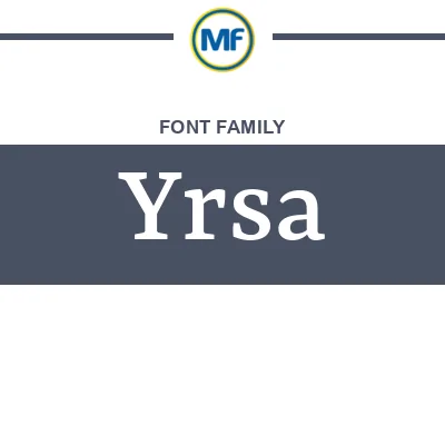 Yrsa Font Family: Free Download (Google Fonts) | MaisFontes