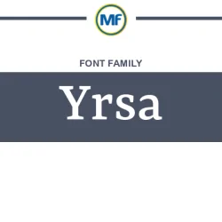 Yrsa Bold Font: Free Download | MaisFontes