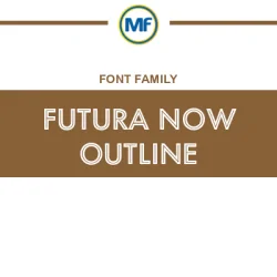 Futura Now Outline Thin: Download Free Font | MaisFontes