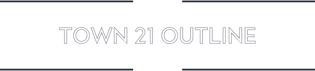 Town 21 Outline Bold: Free Font Download | MaisFontes