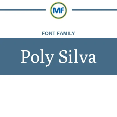 Download Poly Silva Fonts (Google Fonts) | MaisFontes