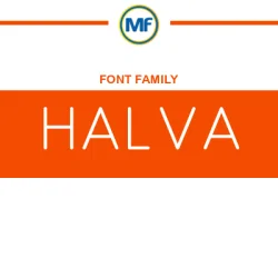 Halva: Free Font Download | MaisFontes