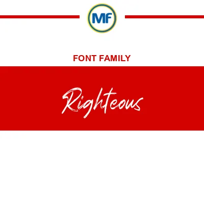 Download Righteous Fonts | MaisFontes