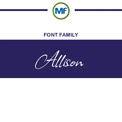 Download Allison Fonts (Google Fonts) | MaisFontes