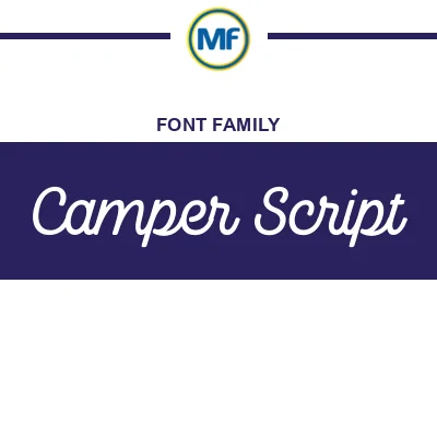 Camper Script Font Family: Download Free | MaisFontes