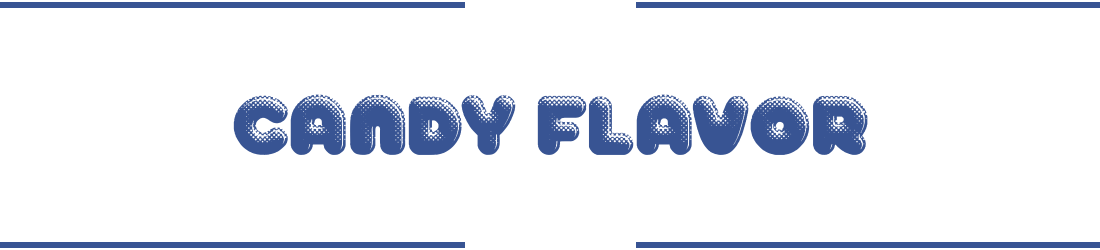 CANDY FLAVOR Regular: Free Font Download | MaisFontes