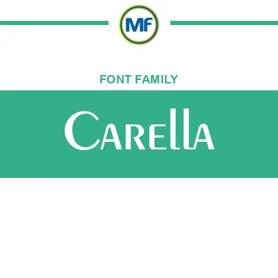 Carella Font Family: Download Free | MaisFontes