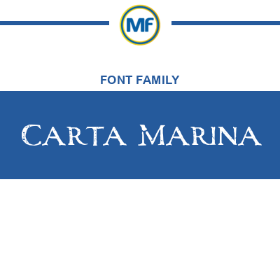 Carta Marina Font Family: Free Download | MaisFontes