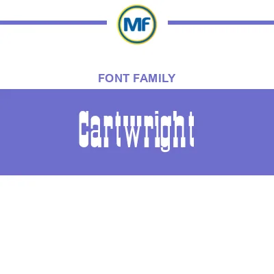 Cartwright Font Family: Download Free | MaisFontes