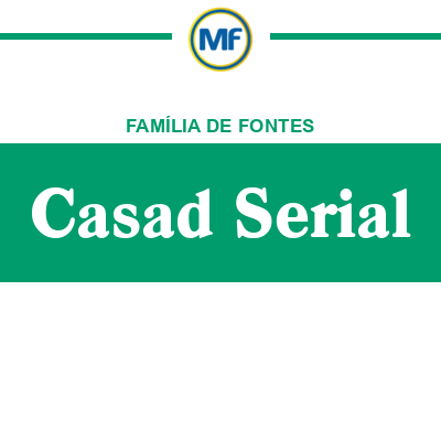 Casad Serial Família de Fontes: Baixe Grátis | MaisFontes