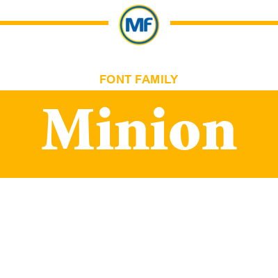 Download Minion Fonts | MaisFontes