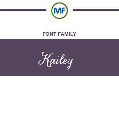 Kailey Font Family: Free Download | MaisFontes